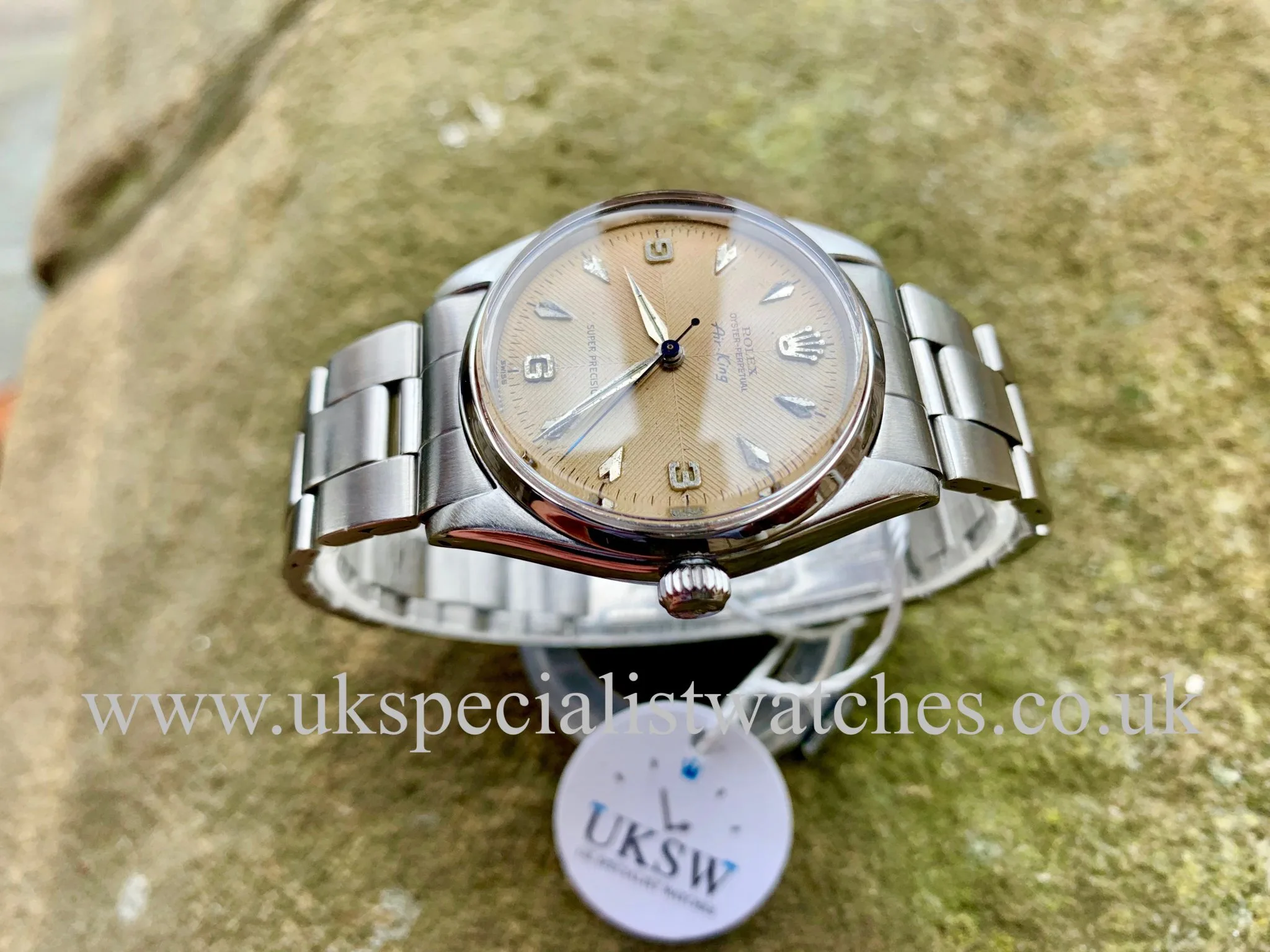 ROLEX AIR KING 5500 – HERRINGBONE SECTOR DIAL – VINTAGE 1958 - UK ...