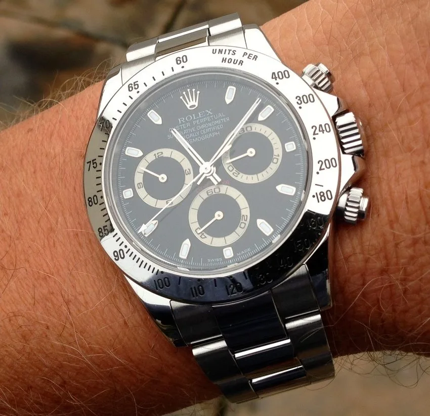 Rolex Cosmograph Daytona 116520 Early Thin Hands - Rolex Watches UK ...