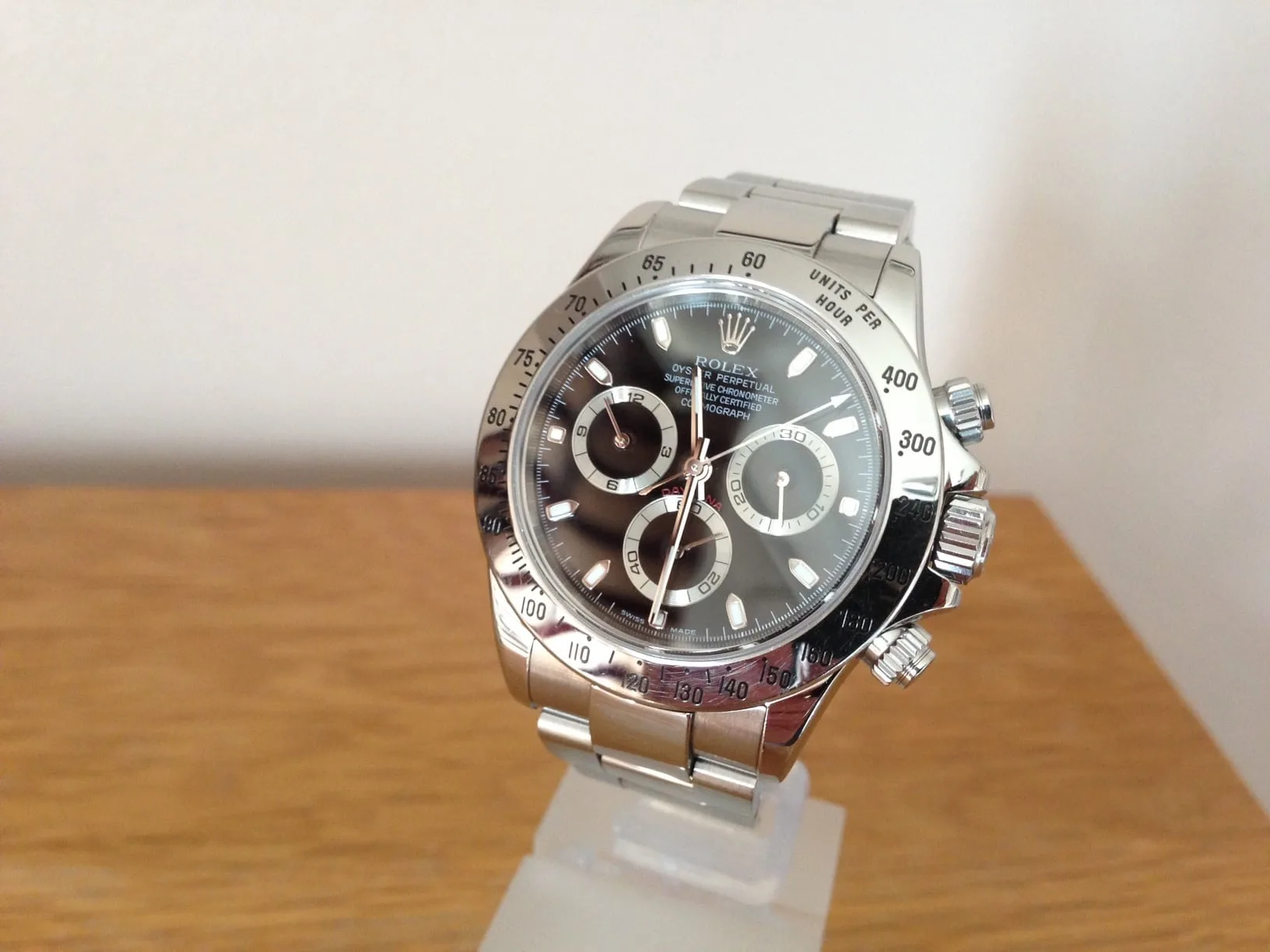Rolex Cosmograph Daytona 116520 Early Thin Hands - Rolex Watches UK ...