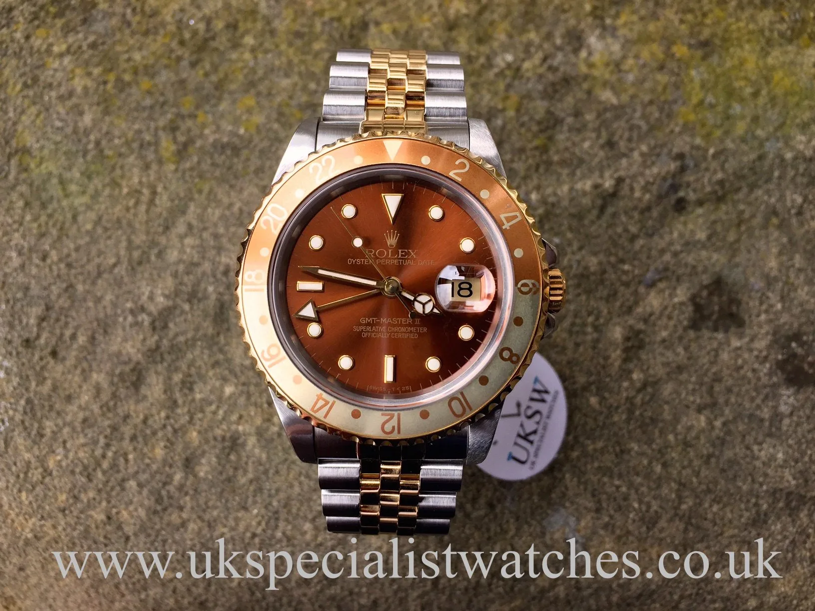 Rolex GMT-Master II - Root Beer - 16713 - Vintage 1991 - UK Specialist ...