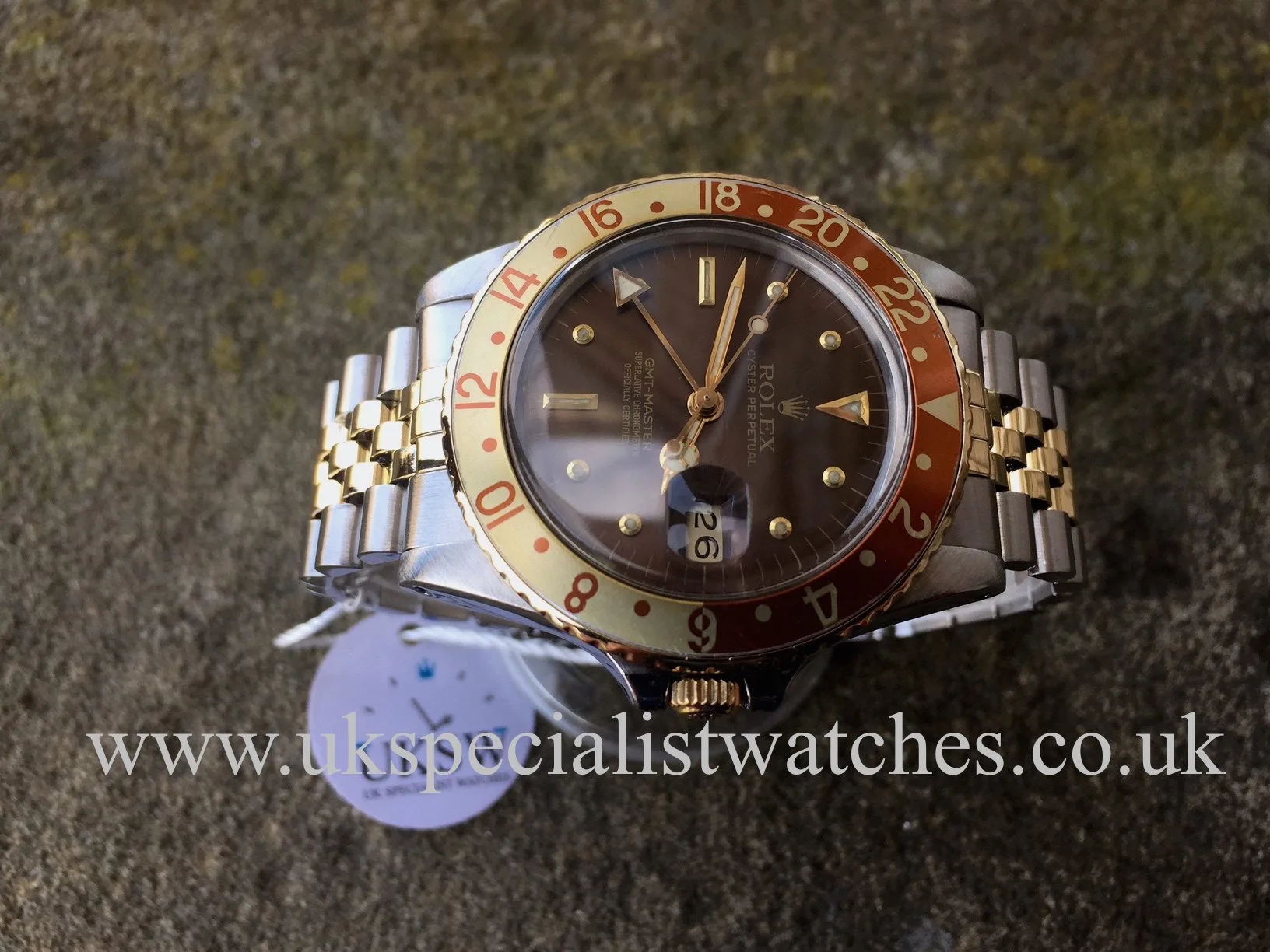 Rolex GMT Master Root Beer-Nipple Dial-1675- Vintage 1978 - UK ...