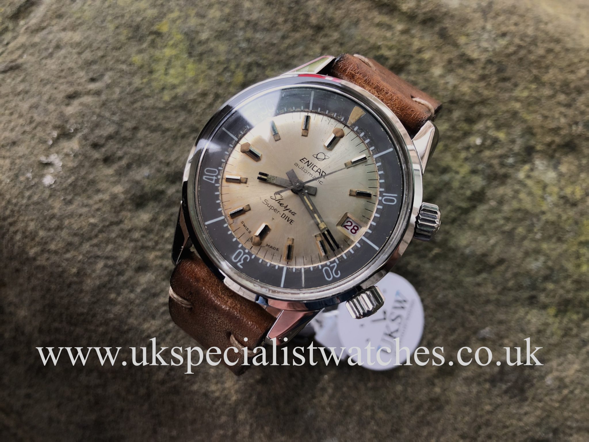 Enicar Sherpa Super Dive 144 35 02 - Automatic - Vintage 1966 - UK ...