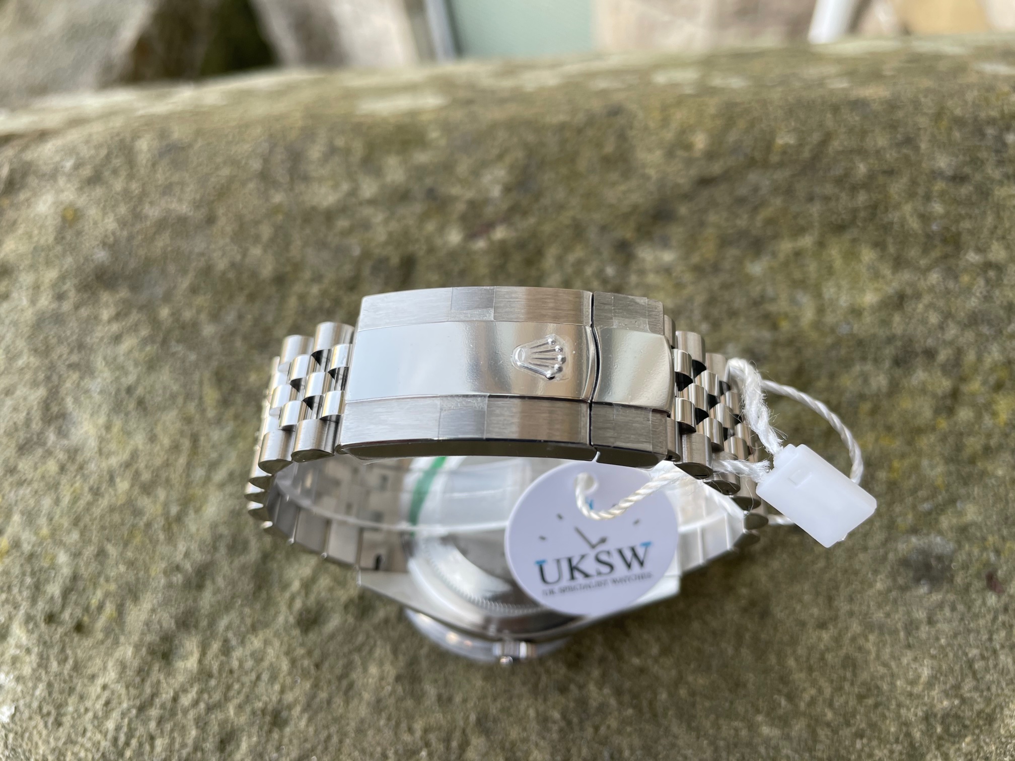 ROLEX SKY-DWELLER JUBILEE BRACELET - STAINLESS STEEL – BLUE DIAL ...