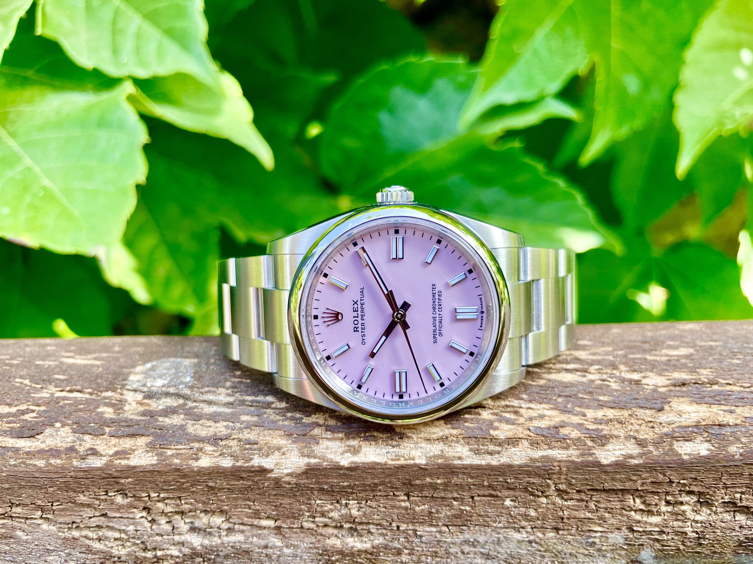 ROLEX OYSTER PERPETUAL – 36MM “CANDY PINK” – 126000 - UNUSED - UK ...