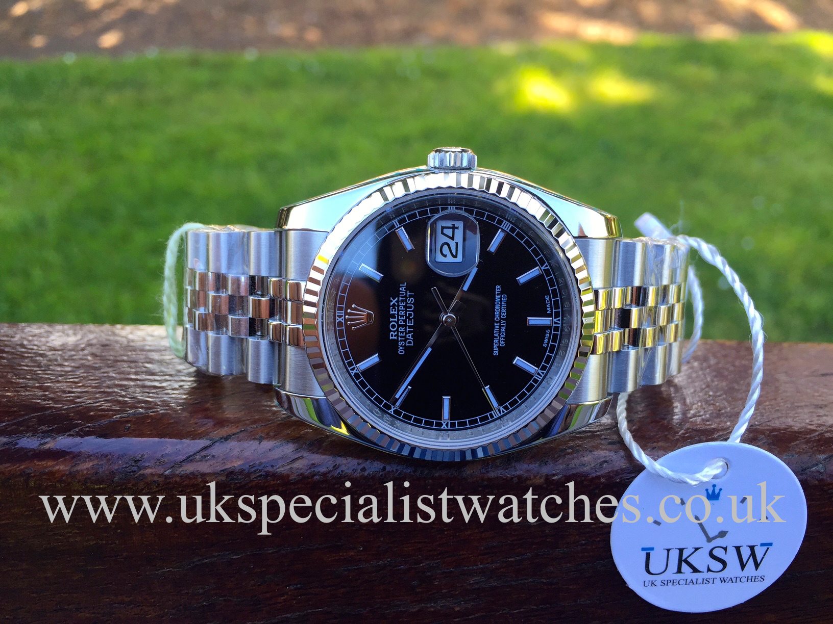 Rolex Datejust New Model 36mm - Steel - Black Dial - Gents - 116234 ...