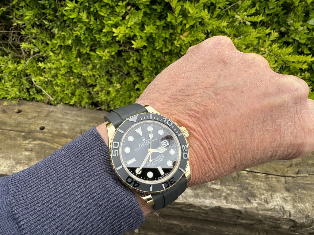 ROLEX YACHT-MASTER OYSTERFLEX 42mm - 18ct YELLOW GOLD - 226658 - UK ...